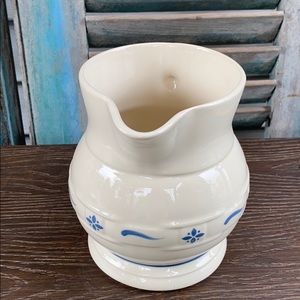 Longaberger | Kitchen | Longaberger Woven Traditions 75 In Pitcher Blue ...